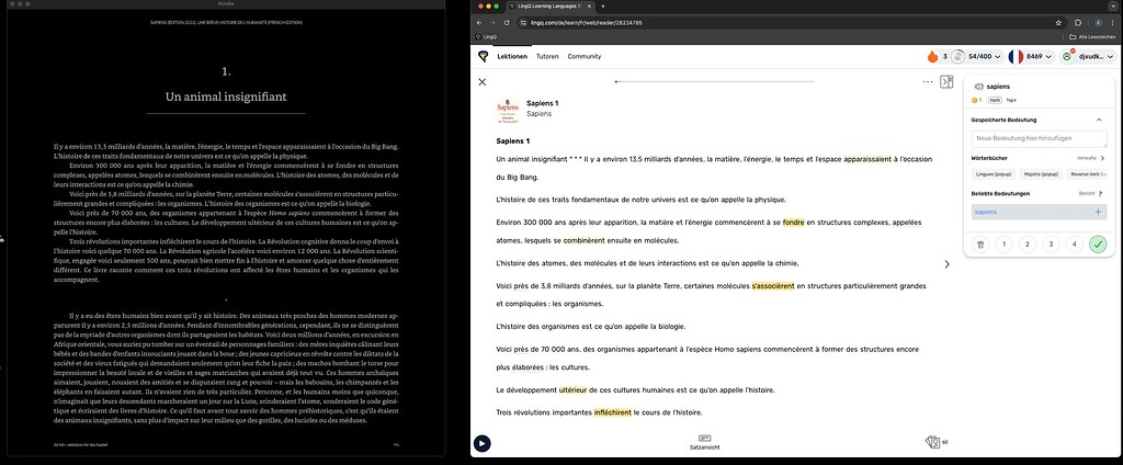 Improve book reading experience: keep html ebook formatting and ...